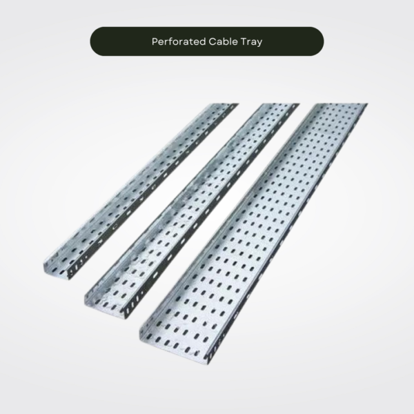 Embossed Perforated Cable Tray - Krishna Electrical